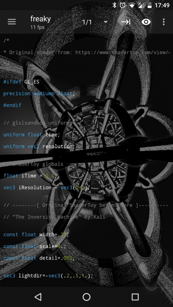 Shader Editor app | The Software Samurai